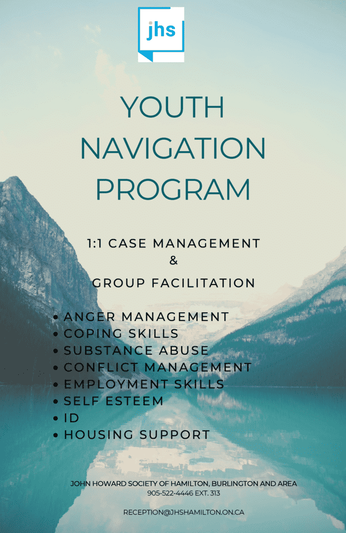 Youth Programs - John Howard Society of Hamilton, Burlington & Area