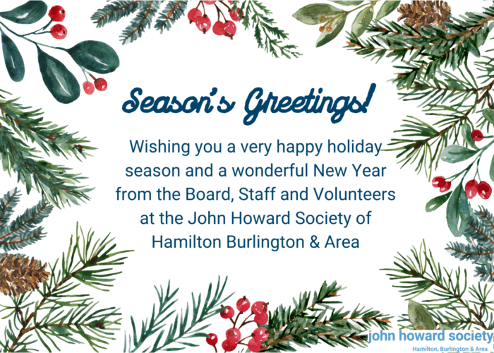 Welcome - John Howard Society of Hamilton, Burlington & Area