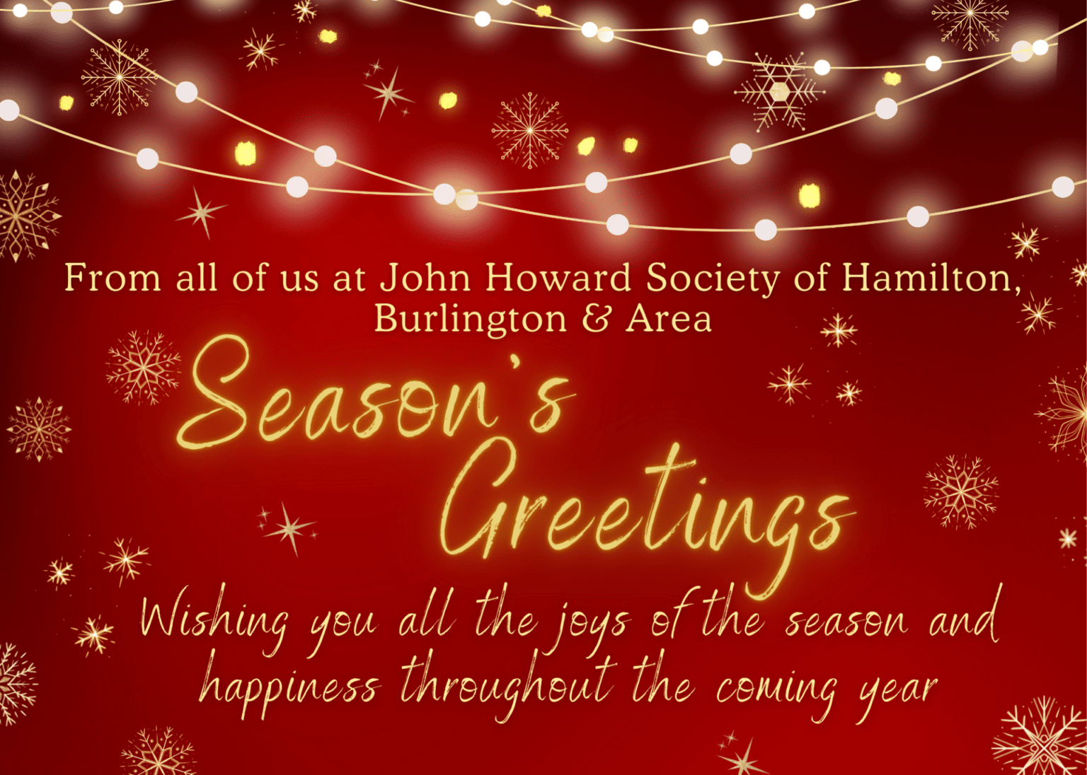 Welcome - John Howard Society of Hamilton, Burlington & Area