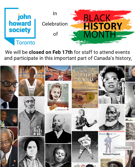 BHM-Month - John Howard Society of Toronto