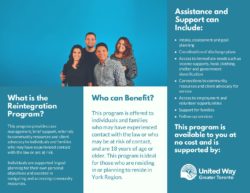 Reintegration Program - John Howard Society of York Region